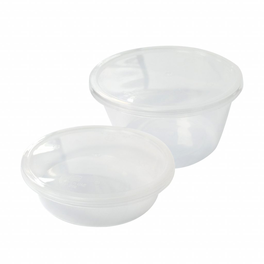 Microwavable Round Containers (Clear) - Ultracare