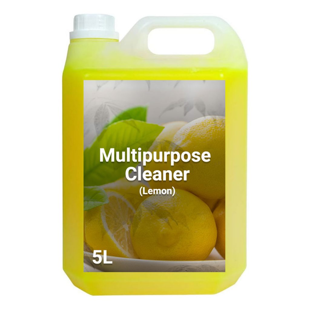 Multipurpose Cleaner (Lemon) 5 Liters x 4 - Ultracare